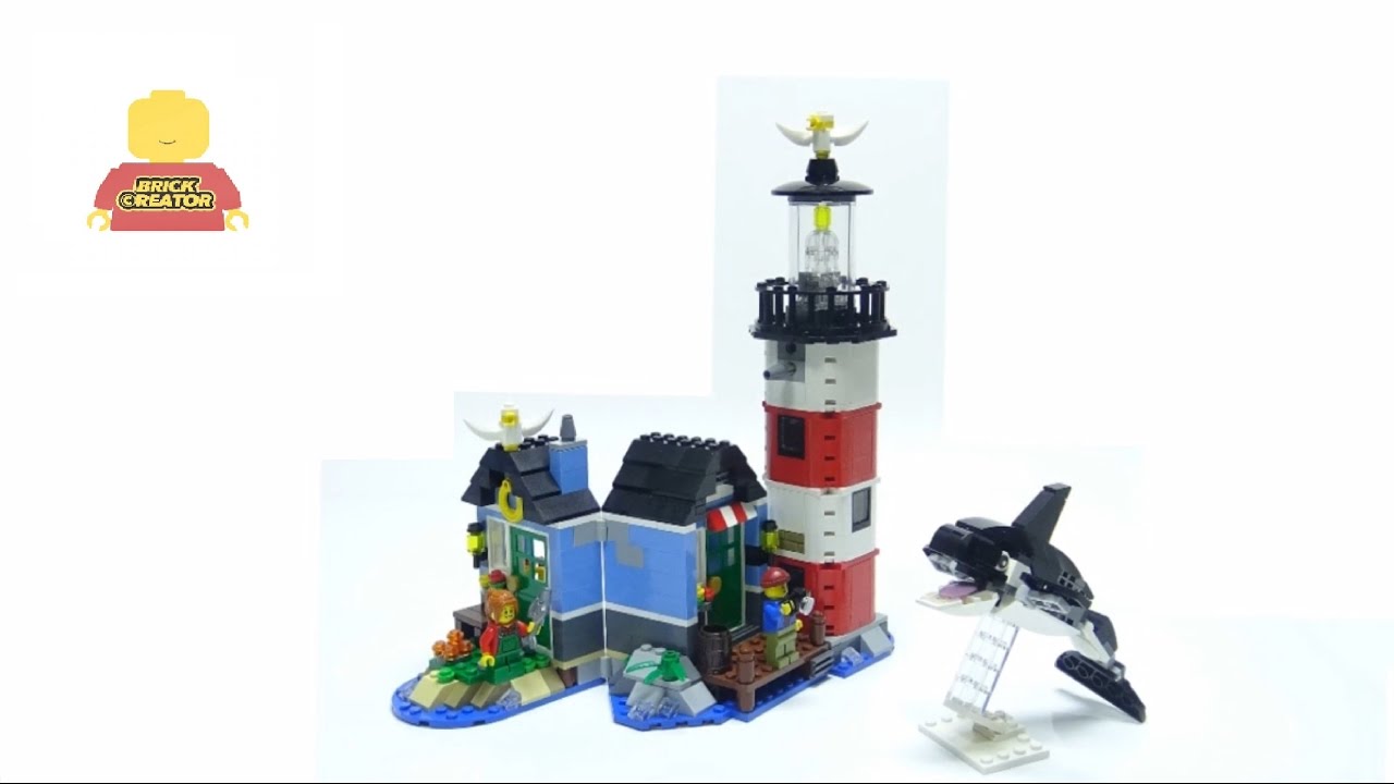 Lego Creator 31051 Lighthouse Point Speed Build - 레고 크레이터 31051 등대 섬 조립 ...