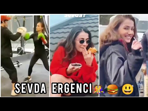 Sevda Ergenci in Cafe with Onur Tuna Photoshoot ll At Gym ll Real Life