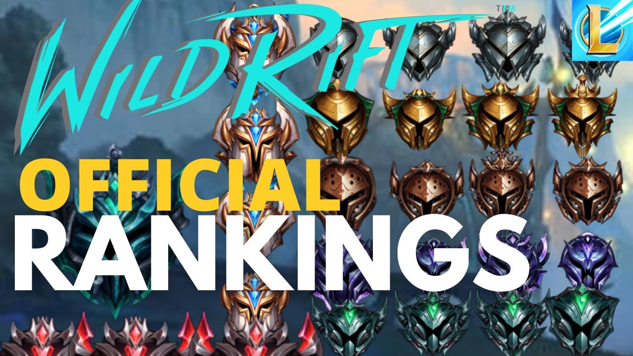 OFFICIAL WILD RIFT RANKING SYSTEM | League of Legends Wild Rift 2021 ...