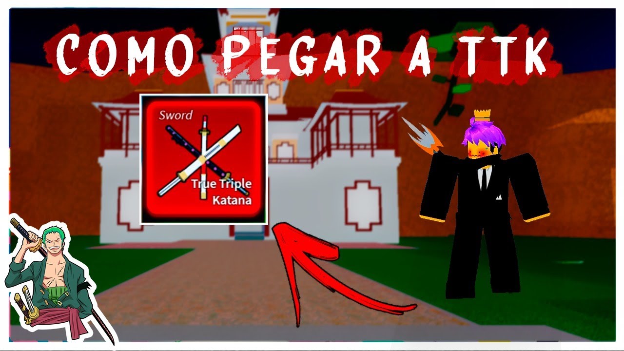 COMO PEGAR A ESPADA T.T.K MUITO FÁCIL - BLOX FRUITS - YouTube