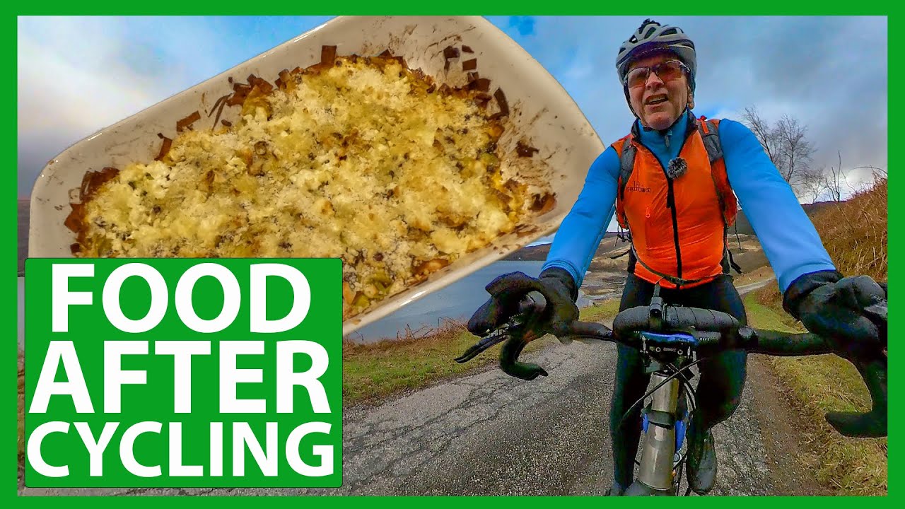 Good food after cycling | Leek and Lentil Bake - YouTube