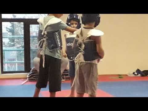 Rafiqin ilk döyüşü/Taekwondo