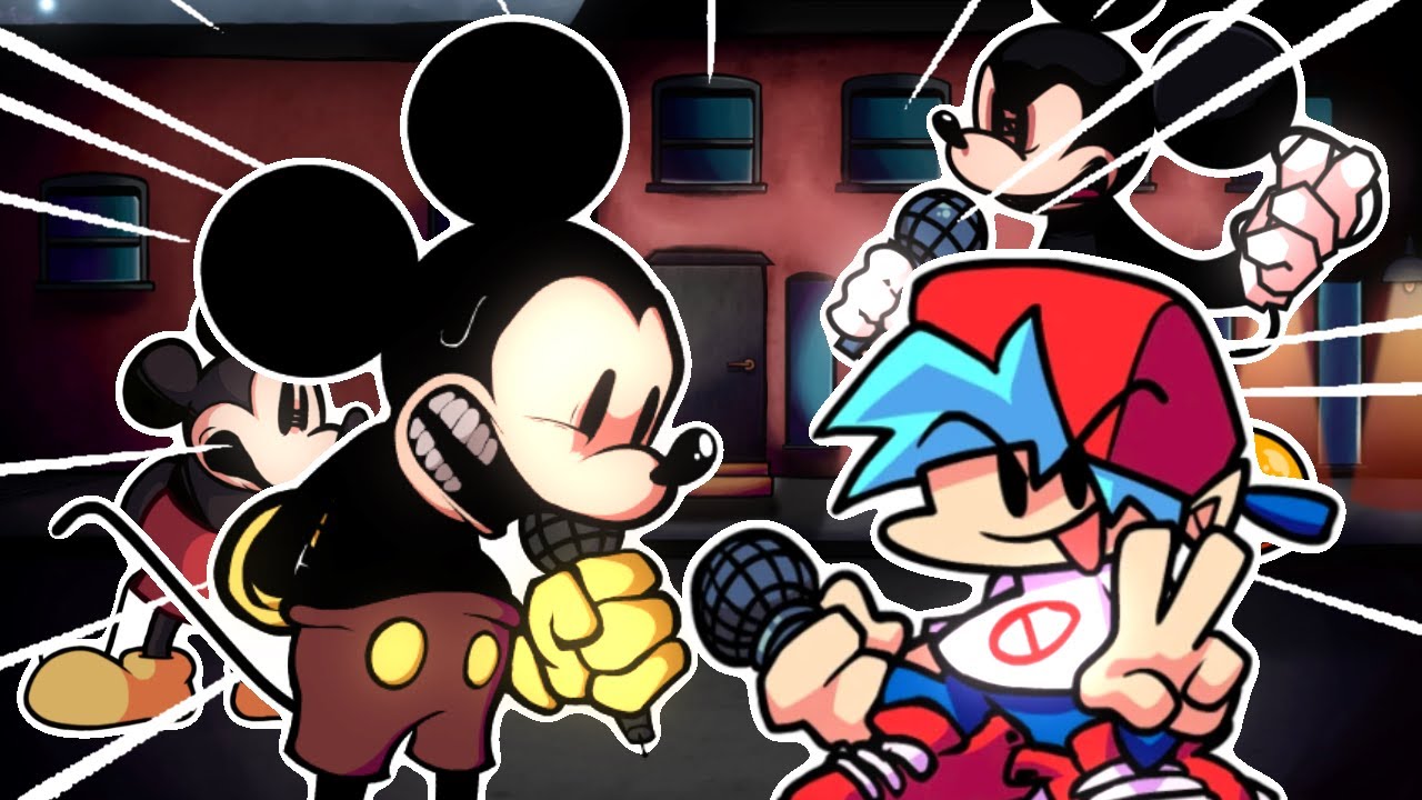 MICKEY MOUSE HAS GONE INSANE| FNF Vs. Mick Overhaul Demo (Friday Night ...