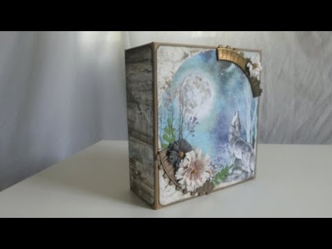 Scrapbooking album cosmos page 3 - YouTube