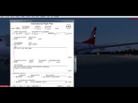 ivao-заполнение flight plan!!! полный урок - YouTube