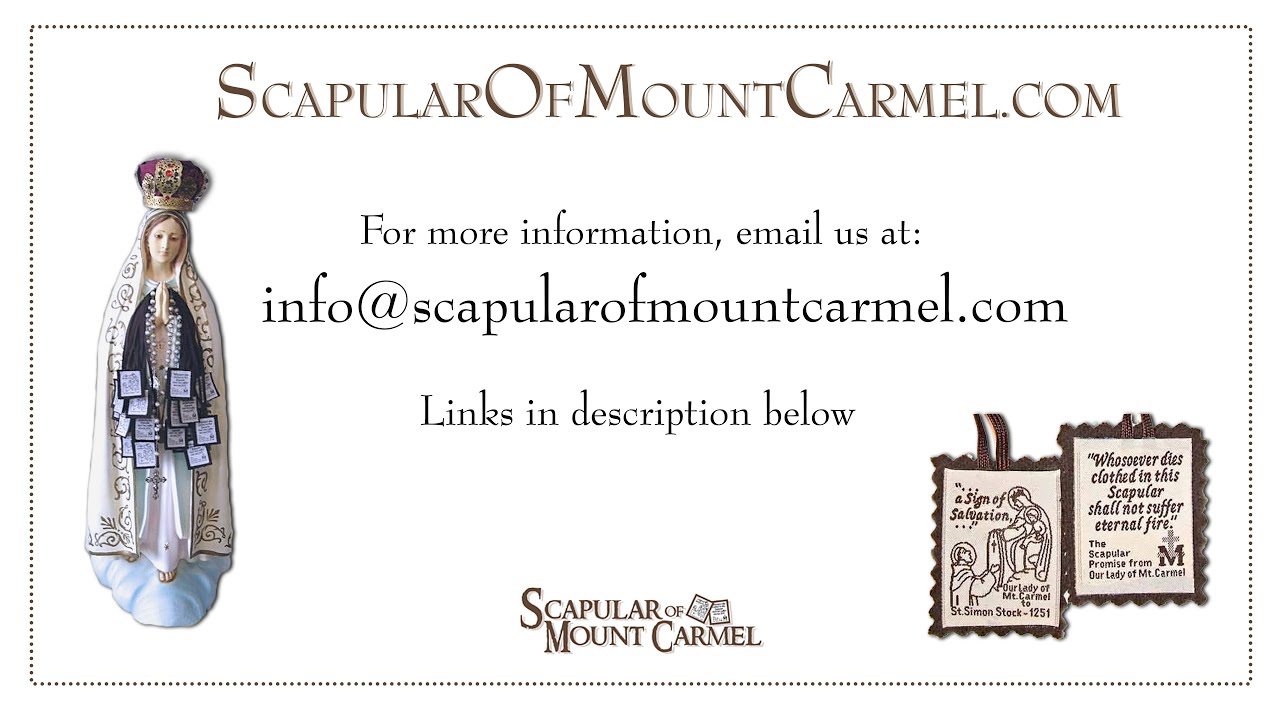 How To Make Brown Scapular - YouTube