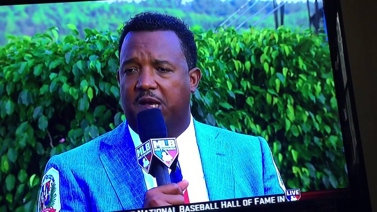 MLB Network interviews Pedro Martinez after his HOF Induction speech 7. ...