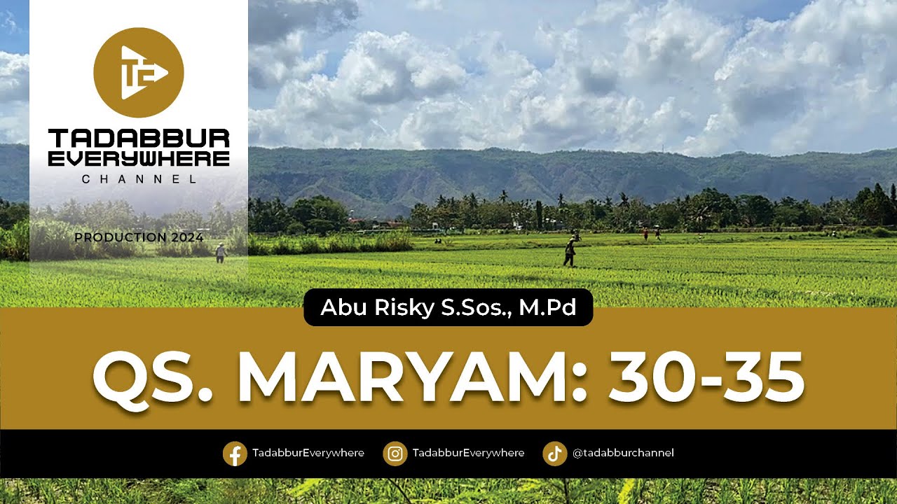 Surah Maryam 30-35 - YouTube