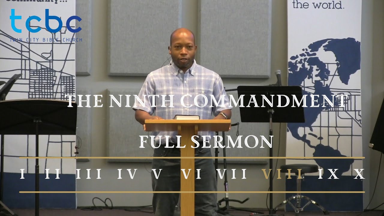 June 26 Sermon | Walk in Truth Not in Falsehood | Twin City Bible ...