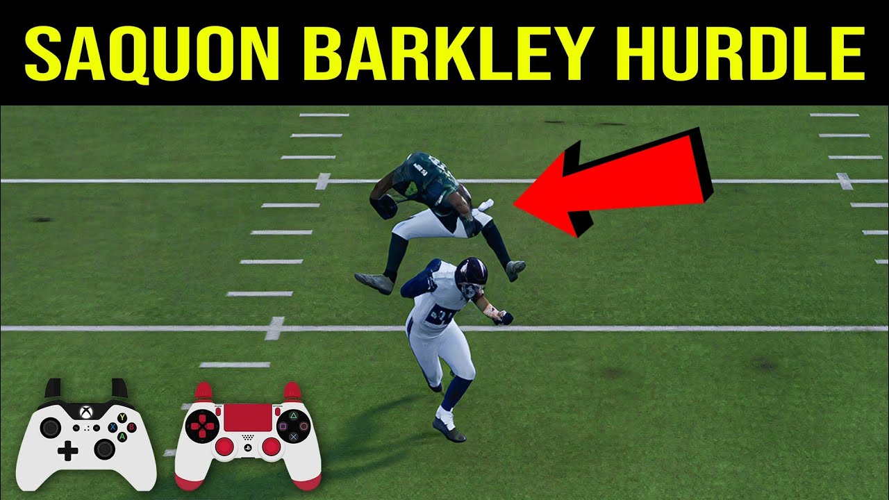 How to do Saquon Barkley Hurdle in Madden 26 (EASY TUTORIAL) - YouTube