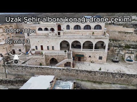 Uzak Şehir albora konağı drone çekimi (1080P Dji mini 3) - YouTube