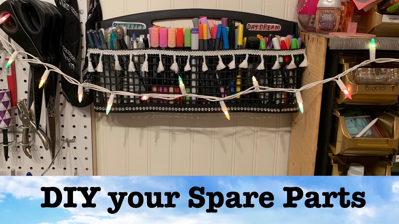 Crafty DIY Using Spare Parts - YouTube
