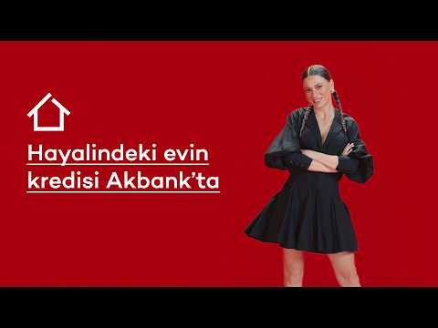 Hayalindeki evin kredisi Akbank’ta. 🏡 ❤️