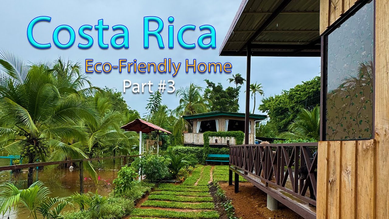 Costa Rica Rainforest Sustainable House Build | Natural Materials Part ...