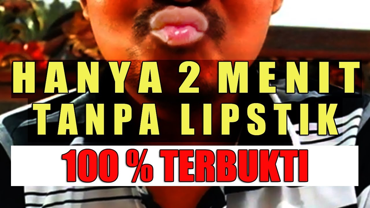 Bibir Merah Merona HANYA 2 MENIT Tanpa Lipstik|| LIP CARE ROUTINE ...
