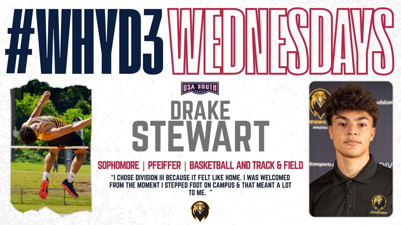 #WhyD3Wednesday: Drake Stewart (Pfeiffer) - YouTube