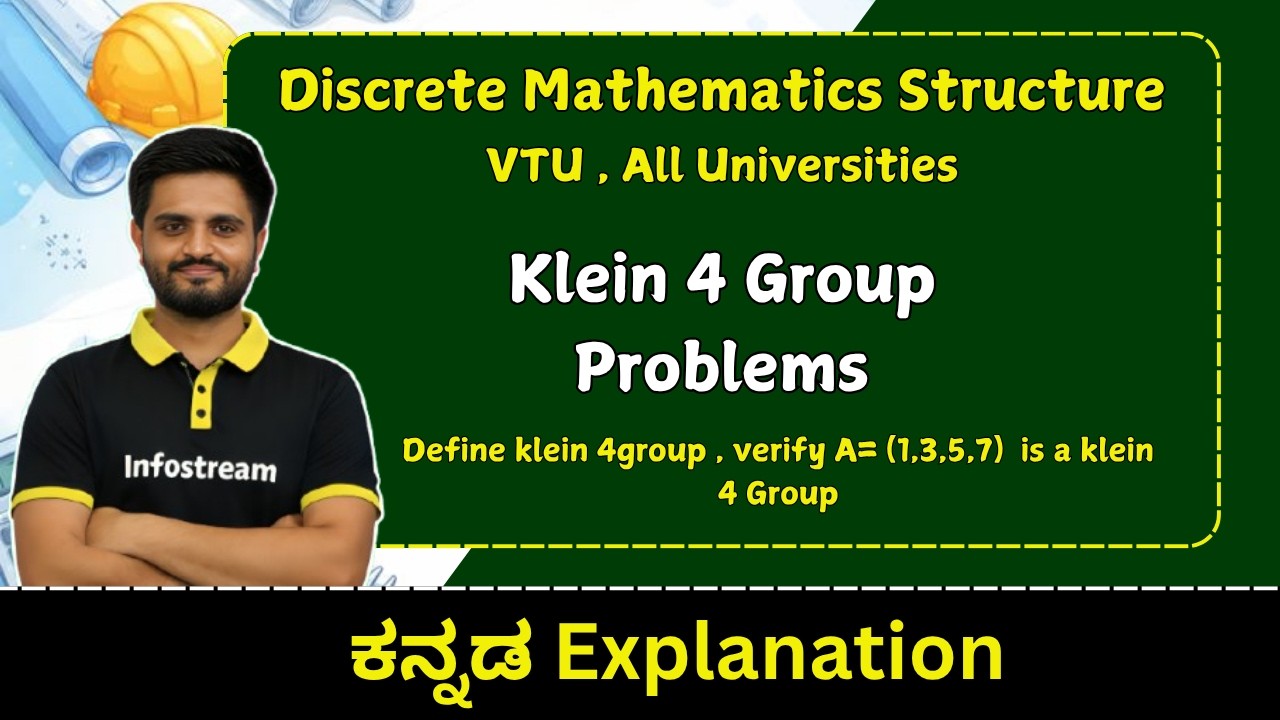 Klein 4 group | Discrete Mathematics Structure - YouTube