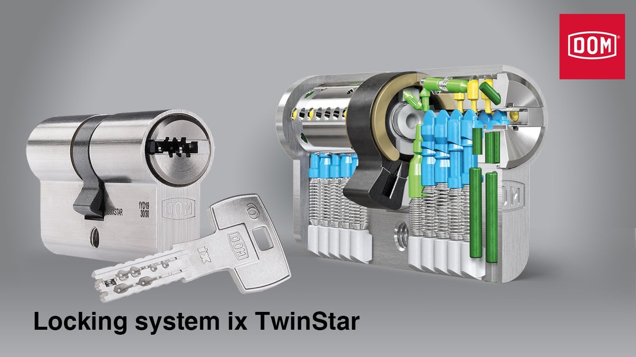 DOM ix TwinStar locking system - YouTube
