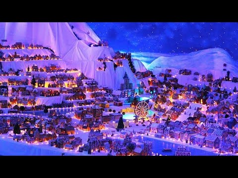 Pepperkakebyen - The Worlds largest Gingerbread City || Gingerbread ...