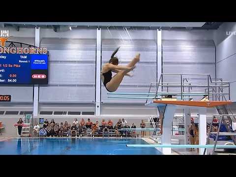 Beautiful 1M Springboard Dives 🤯 | Women’s College Diving