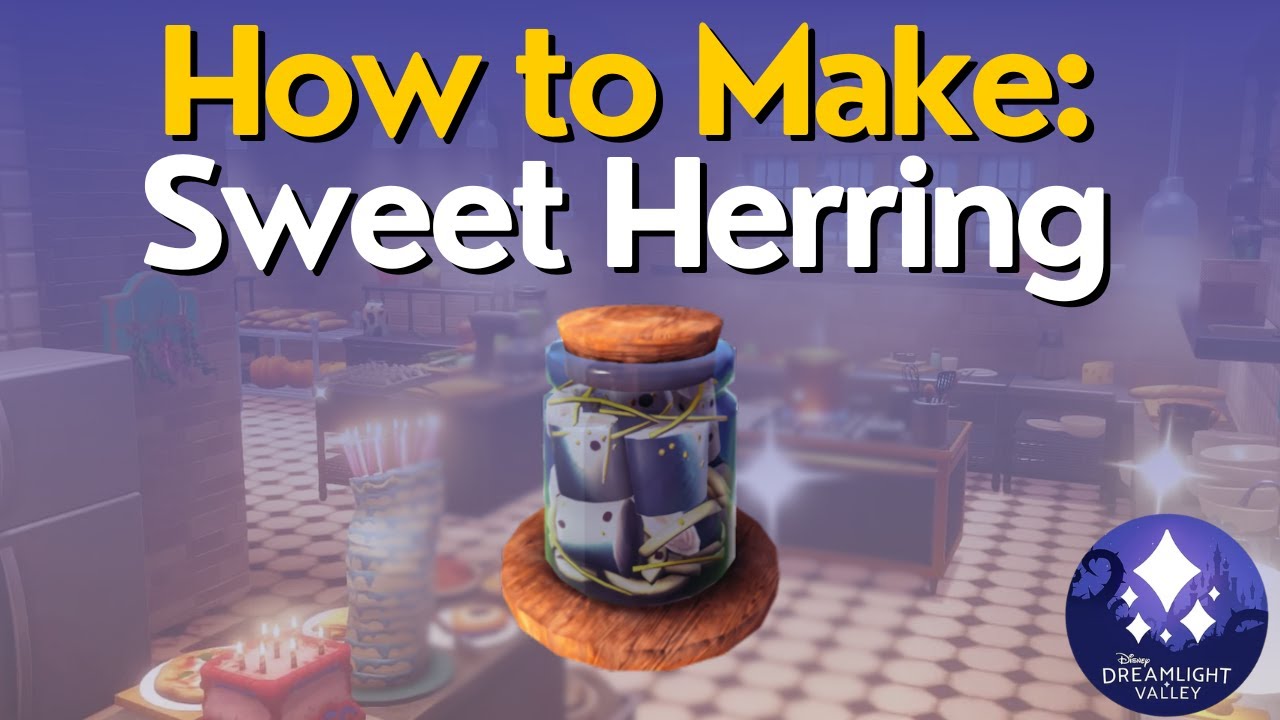 How to Make Sweet Herring in Disney Dreamlight Valley - YouTube