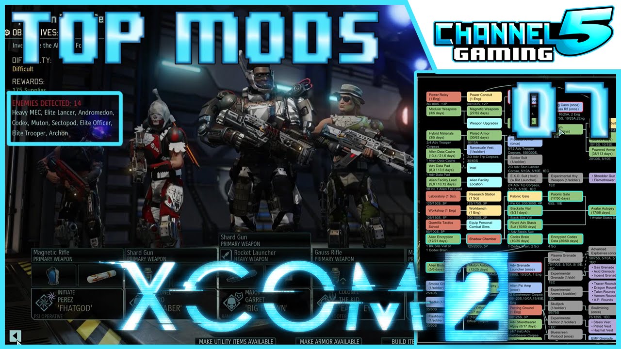 2 Amazing User interface mods - by AlexF: Top Mods 07 (Xcom2) - YouTube