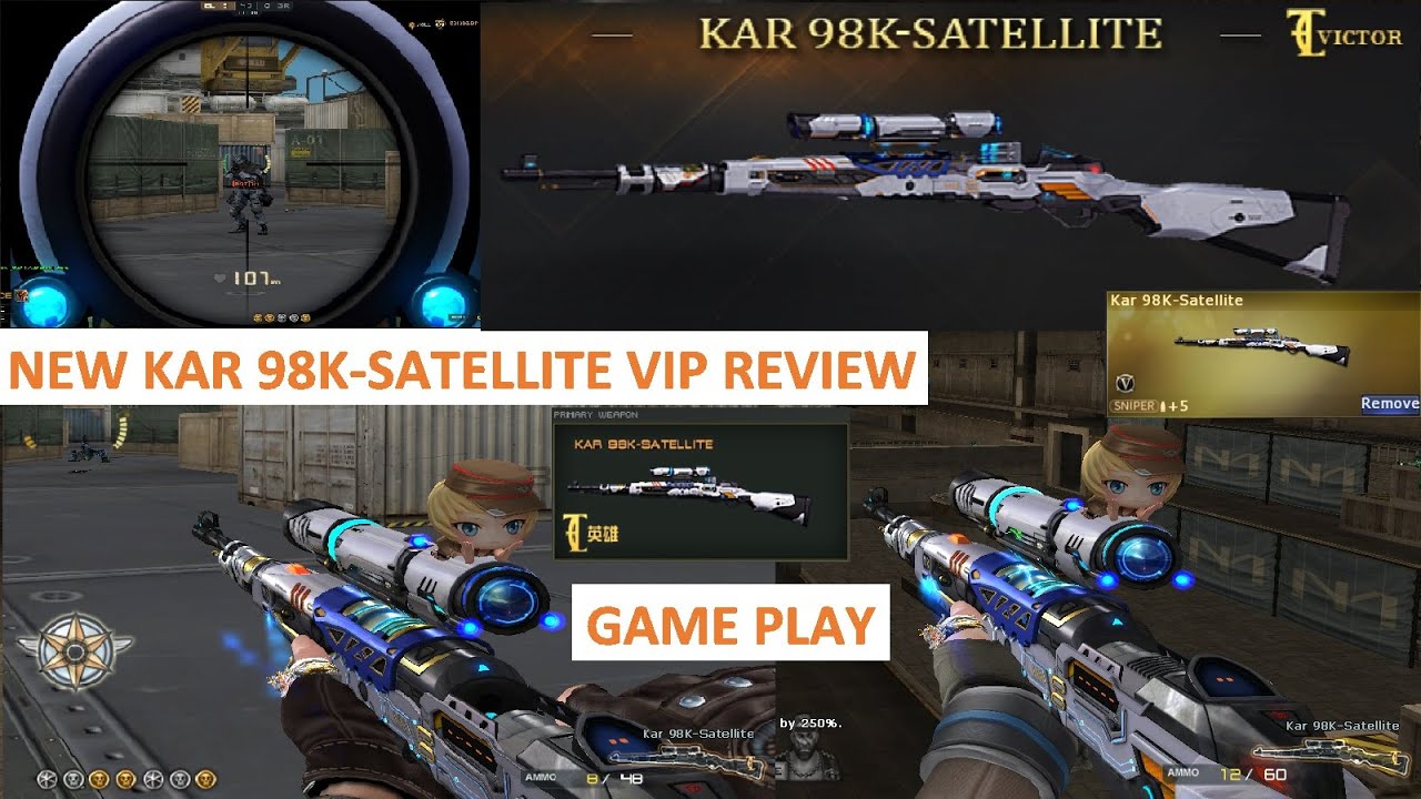 NEW KAR 98K-SATELLITE VIP REVIEW CROSSFIRE PH 2022 - YouTube