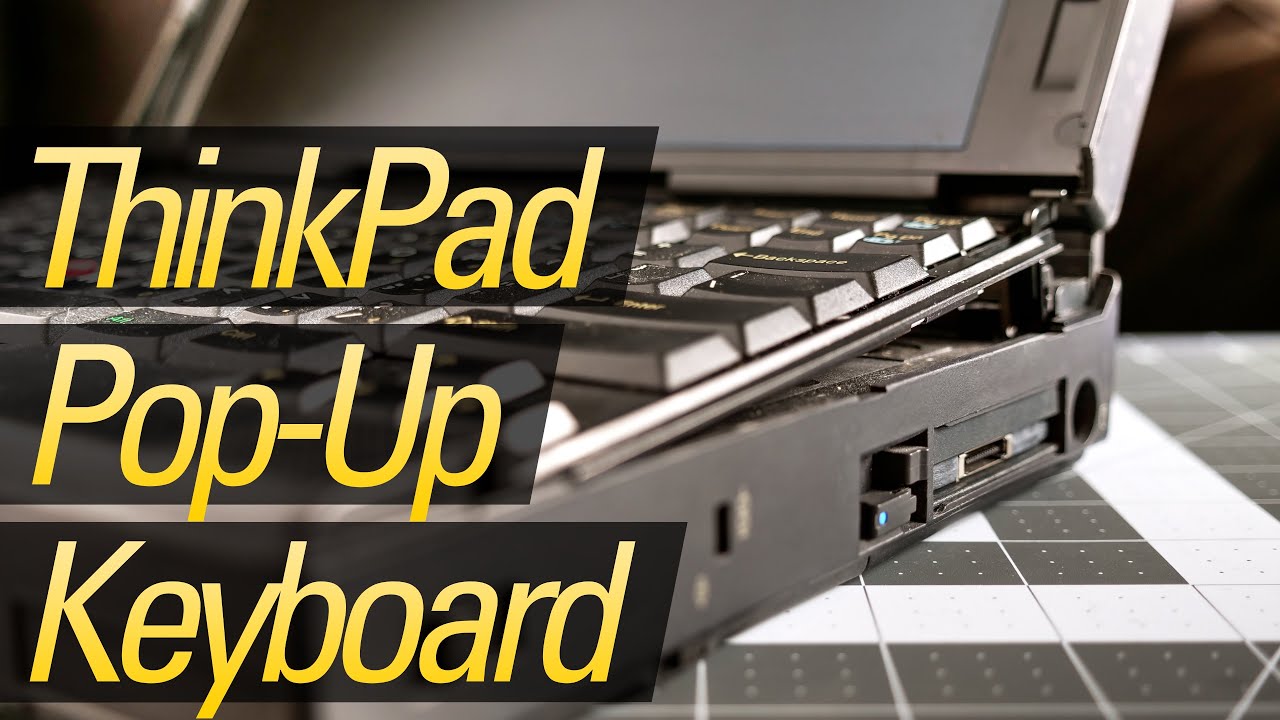 ThinkPad 760ED: The Business Laptop With a Quirky Keyboard! - YouTube