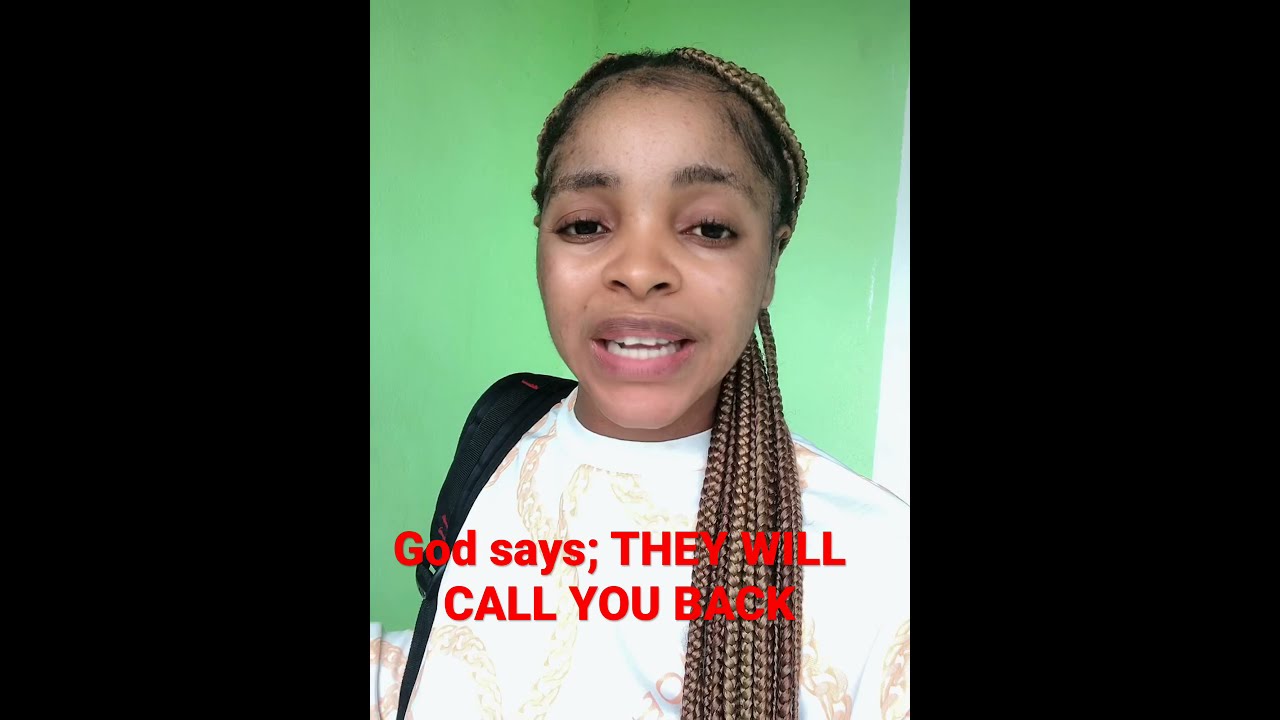 God Says THEY WILL CALL YOU AGAIN Specific Prophecy YouTube god-says-they-will-call-you-again-specific-prophecy-youtube