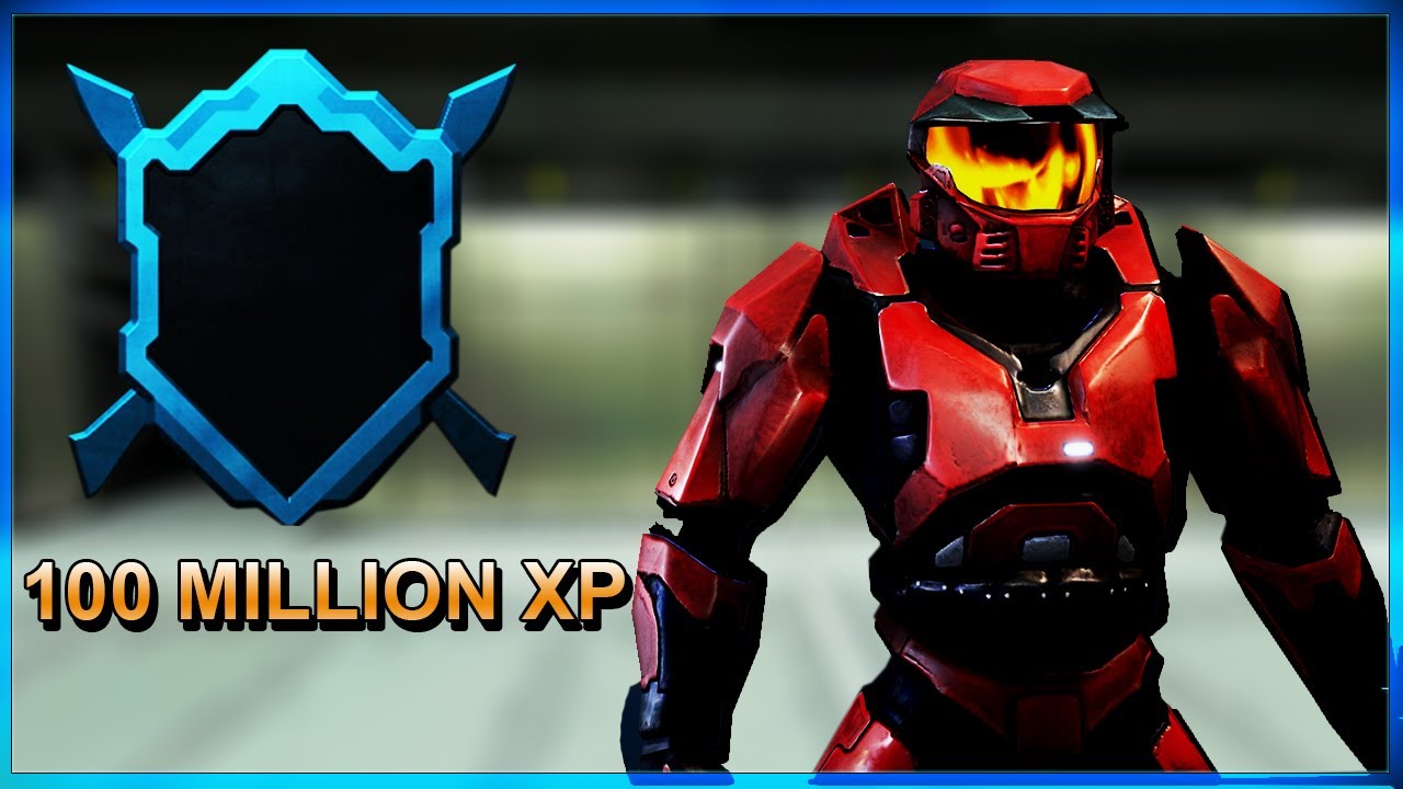 HALO MCC - HOW TO REACH 100 MILLION XP WITH BLUE SHIELD QUICKLY - YouTube