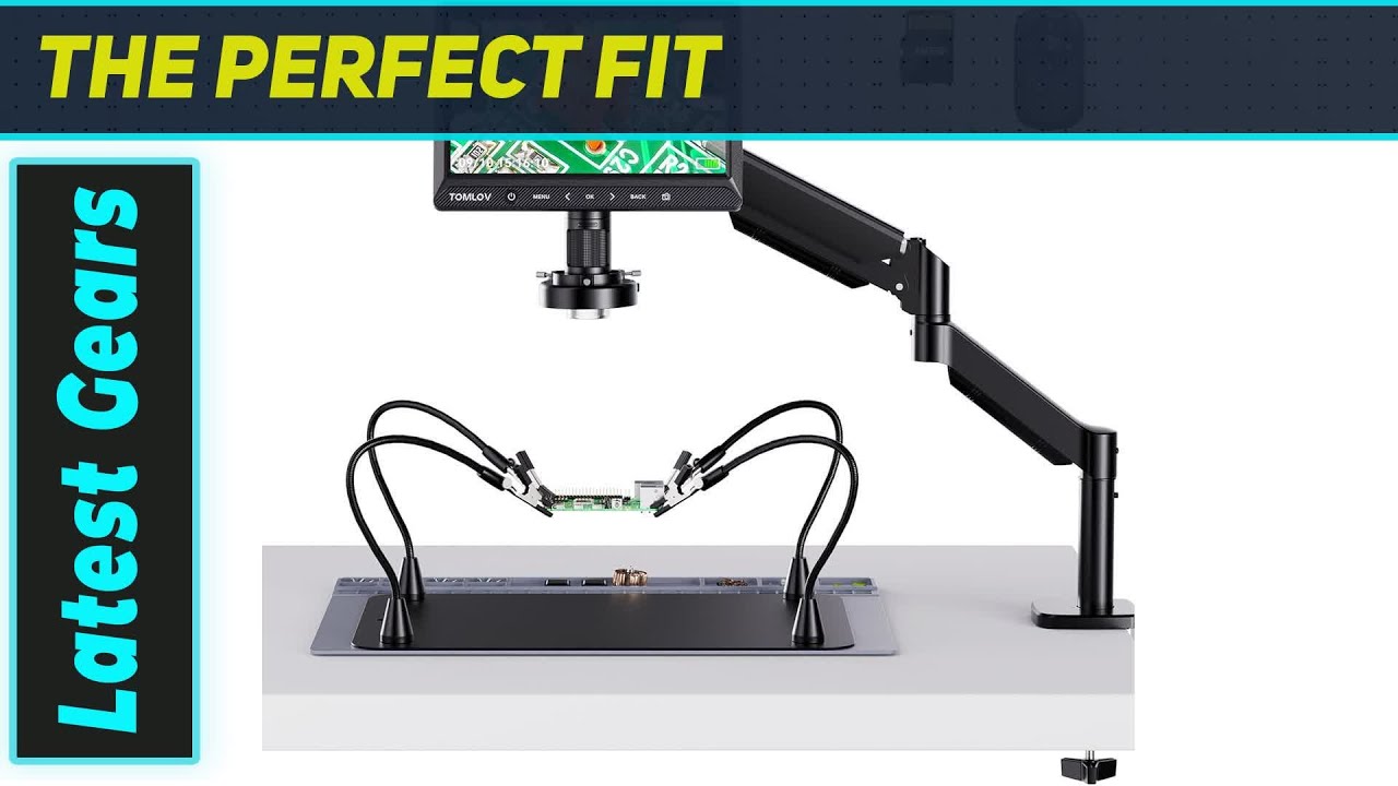 TOMLOV DM702 Flex-S: Ultimate Digital Microscope for Repair? - YouTube