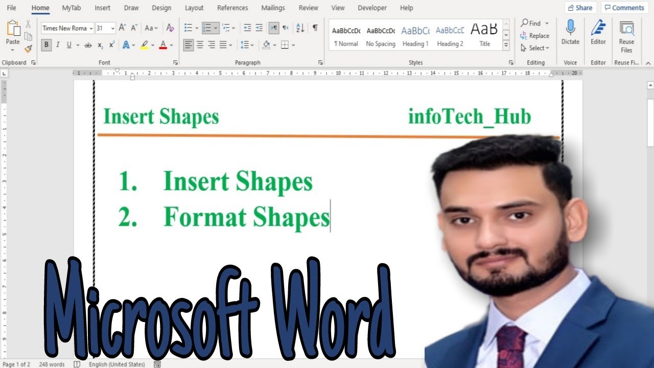 How To Insert Format Shapes Microsoft Word YouTube how-to-insert-format-shapes-microsoft-word-youtube