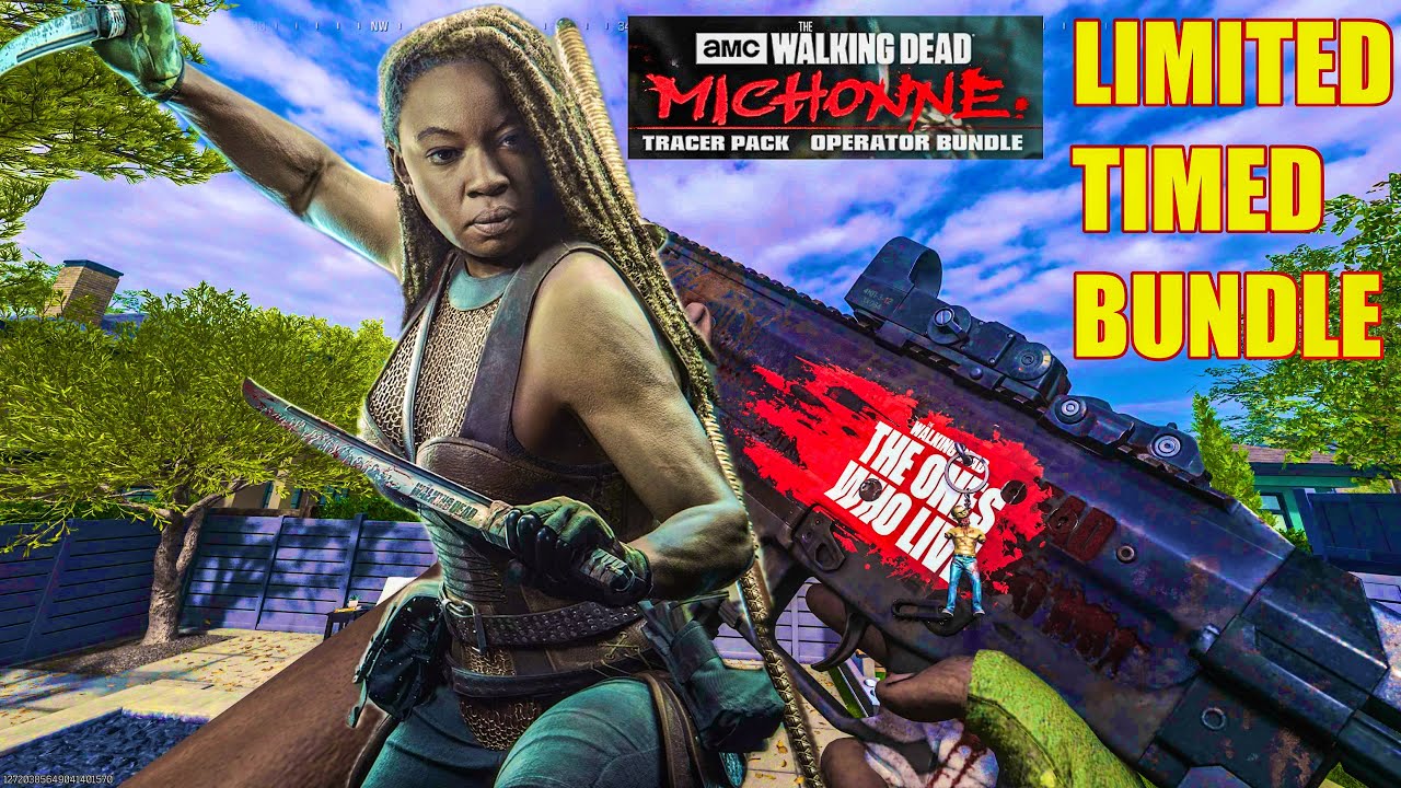 The WALKING DEAD Limited Timed Michonne Tracer Pack In MW3, MWZ ...