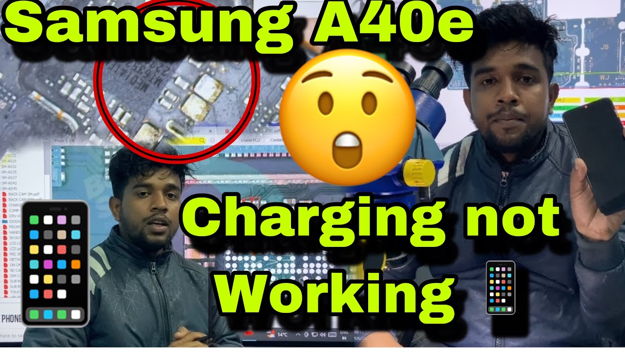 Samsung A40e charging not working solution || technical expert 📱 ...