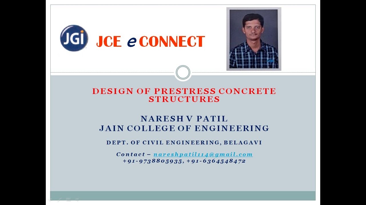 DESIGN OF PSC STRUCTURES ANCHORAGE ZONE & END BLOCK 01 - YouTube