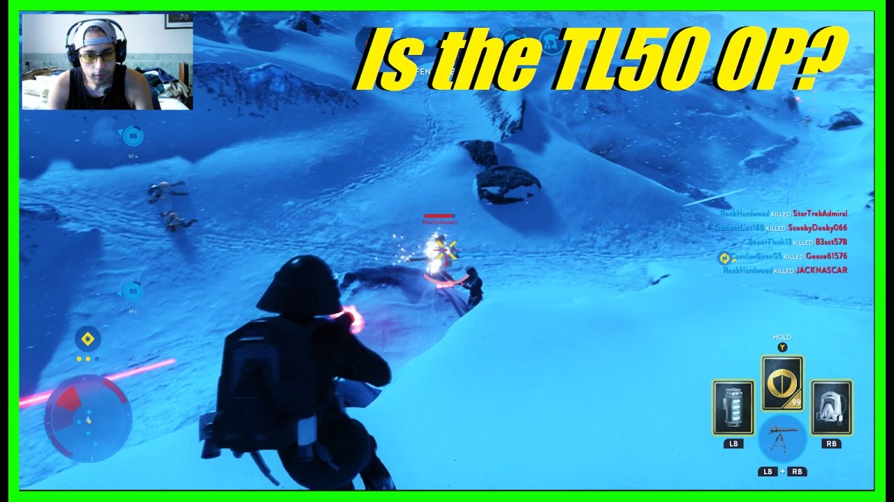 Star Wars Battlefront - Is the TL-50 heavy repeater Over powered? - YouTube