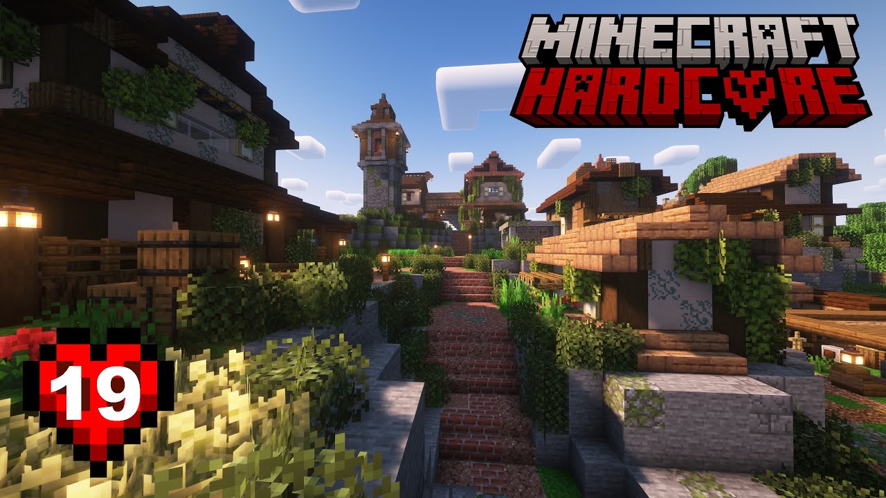 CHAPTER 19: THE HAMLET - HARDCORE MINECRAFT 1.21 - YouTube