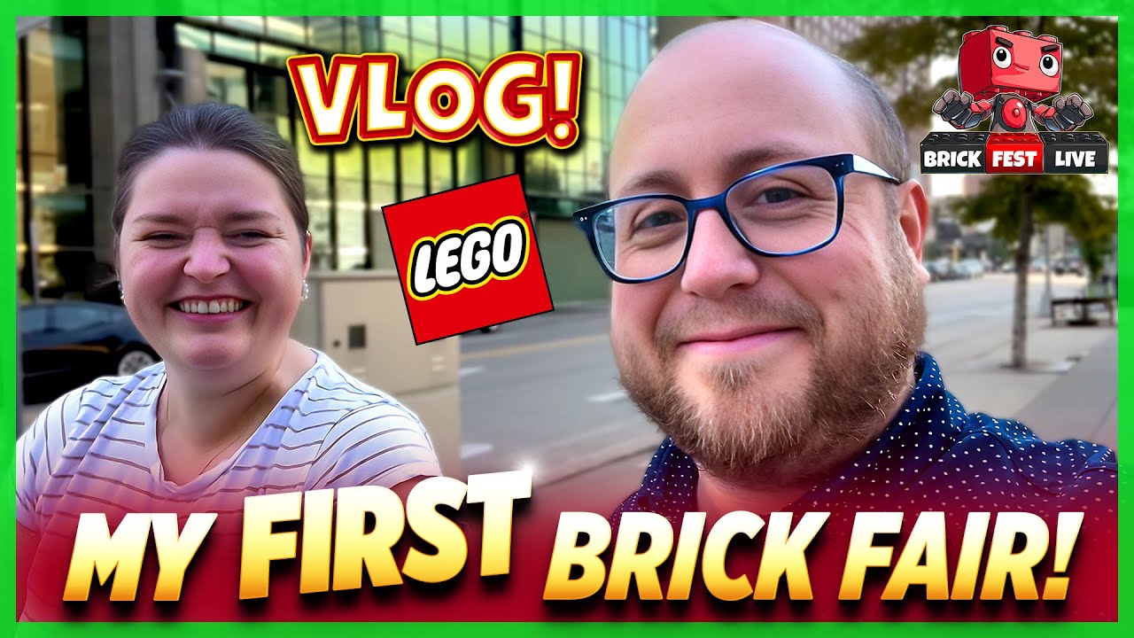 🎪 My First LEGO Brick Fair! 🎪 - YouTube