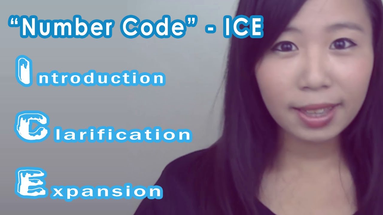 "Number Code" 2 - "ICE" - YouTube