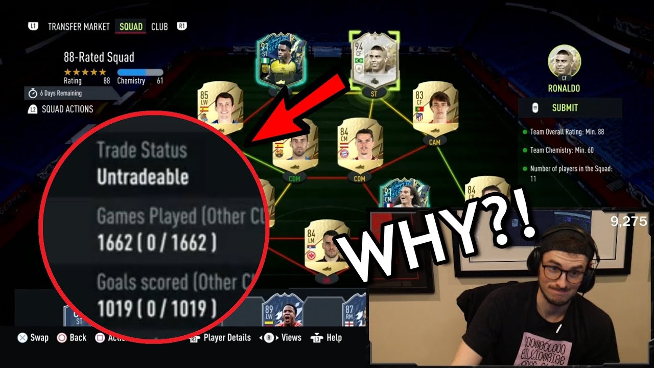 "You're Putting Your 1,662 Game R9 into an SBC?!" - YouTube