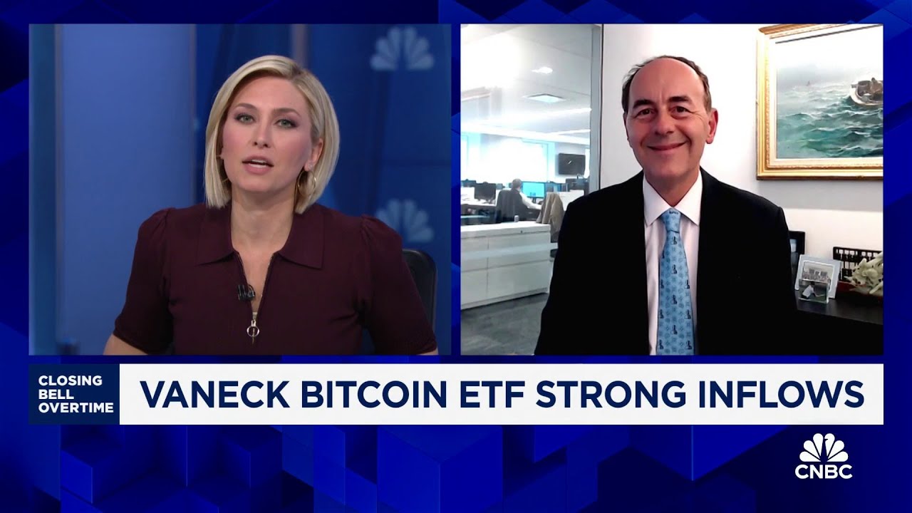 We're still 'right in the middle' of the bitcoin cycle, says VanEck CEO ...