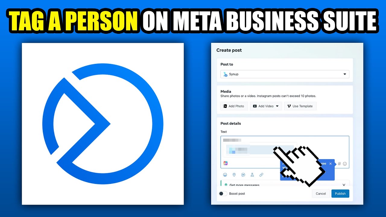 How To Tag a Person On Meta Business suite (2025) - YouTube
