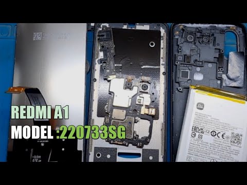 Disassemble redmi A1#redmia1 model:220733SG - YouTube
