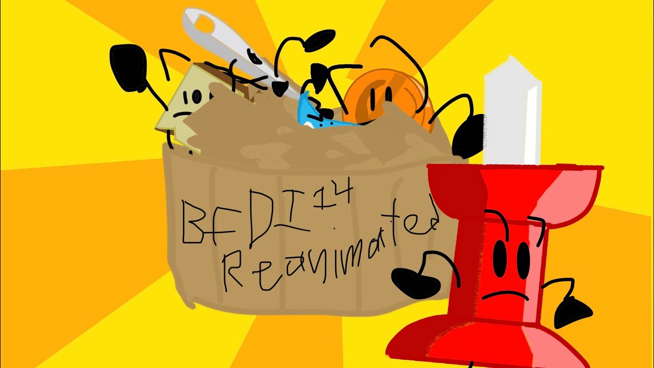 A BFDI 14 Reanimated Scene by me - MD Animation - YouTube