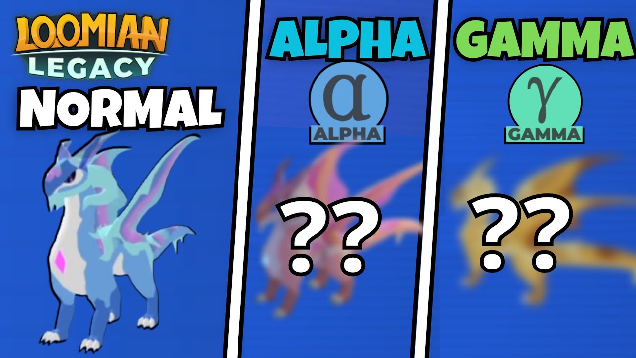 All Versions Of The NEW GLACADIA Loomian In Loomian Legacy! - YouTube