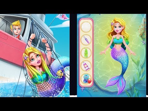 Mermaid Secrets 1- Mermaid Princess Rescue Story Games - Fun Care Kids Games