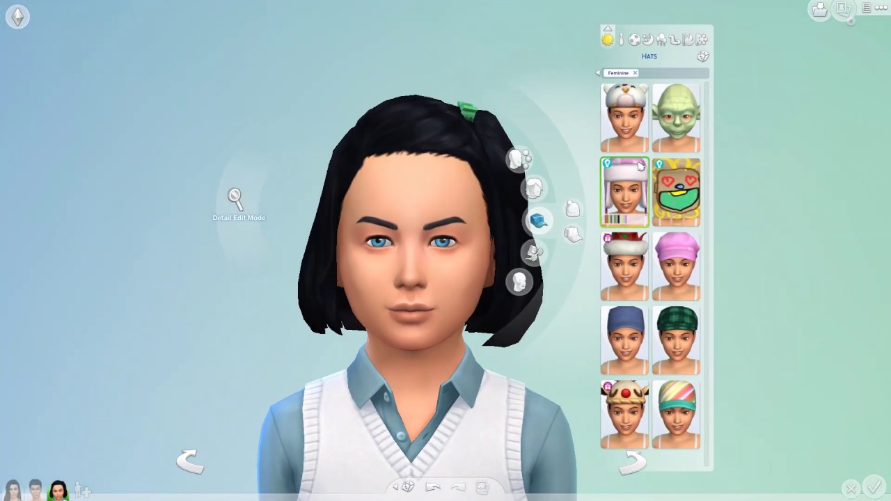 Sims 4 - Making Characters - YouTube