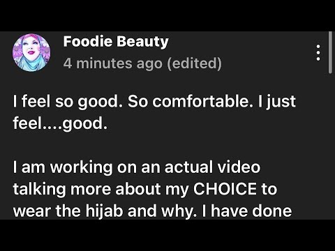 Foodie beauty clearly wishing she was live-streaming, but we got ...