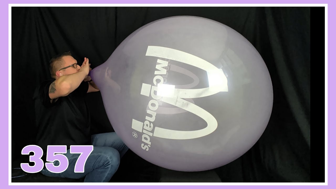 357 - b2p enormous 34" McDonald's balloon - YouTube