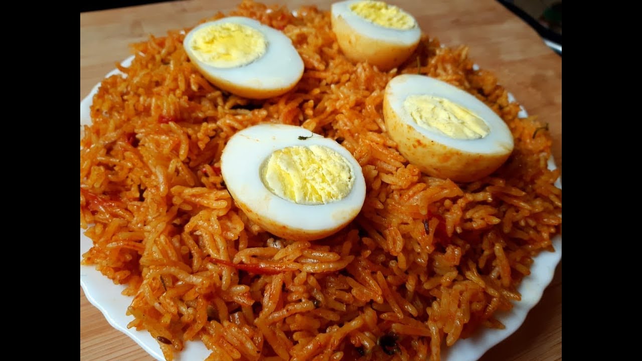 Anda Biryani in Cooker l Anda Biryani Recipe in Hindi l Egg Biryani ...